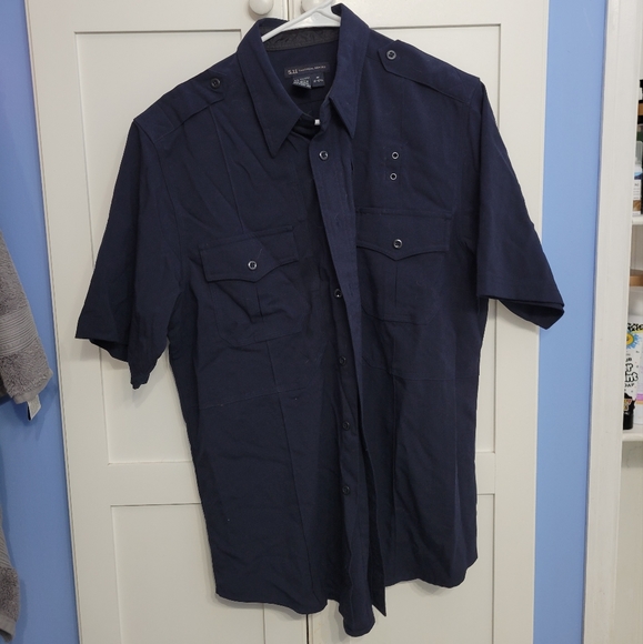 5.11 Tactical | Shirts | 51 Tactical 15 155 Navy Blue Uniform Shirt ...